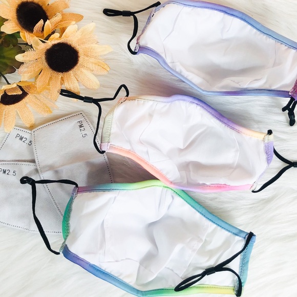 Accessories | 3 Packmulti Color Face Mask Mask | Poshmark